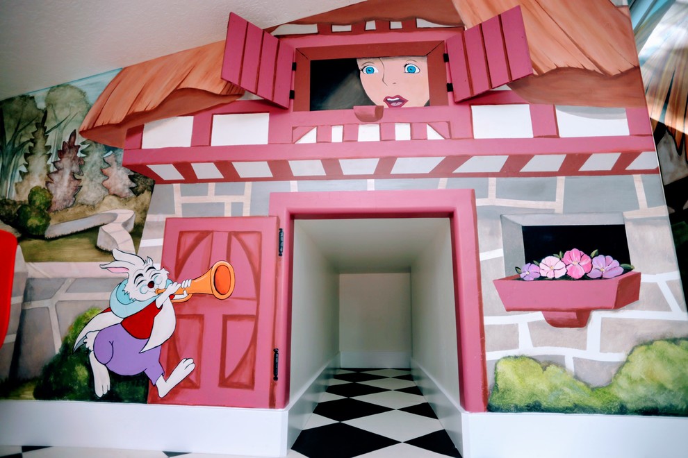 Alice in Wonderland Themed Room - Dormitorio infantil - Salt Lake City ...