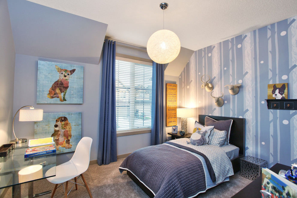 Bedrooms, Interior Design Calgary - Contemporary - Kids - Calgary - by ...