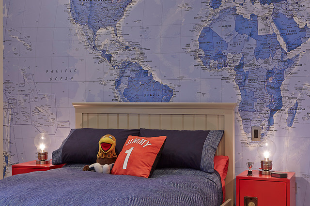Boys Room Map