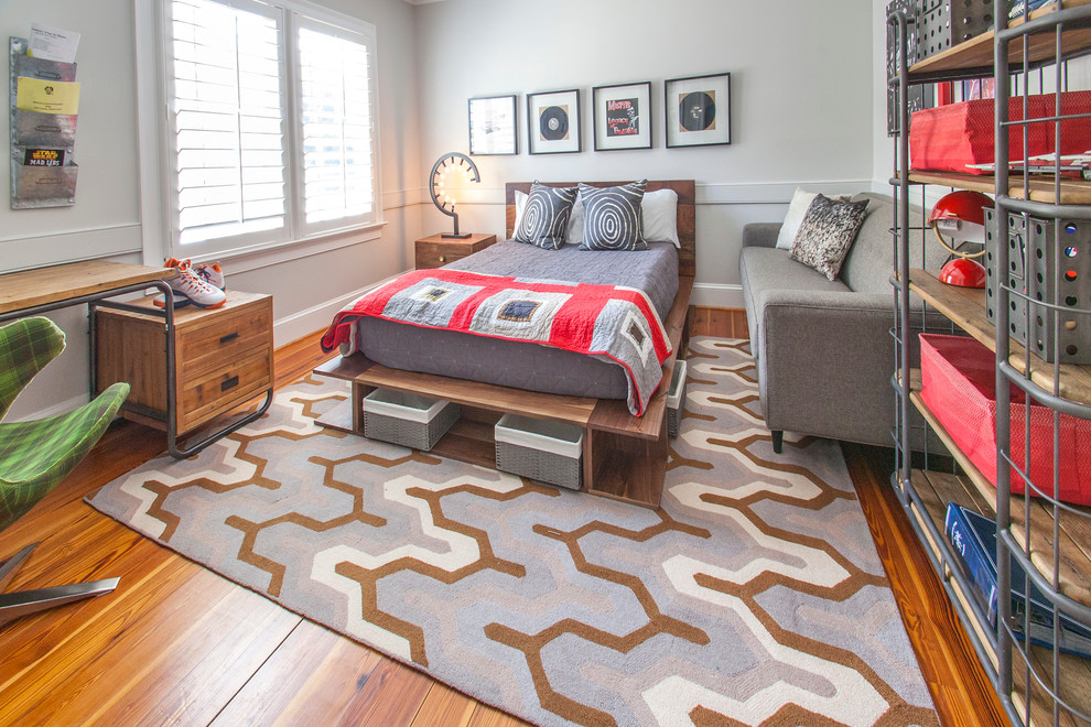 Boy's Rooms - Industrial - Kids - Charlotte - by Lucy and Company | Houzz