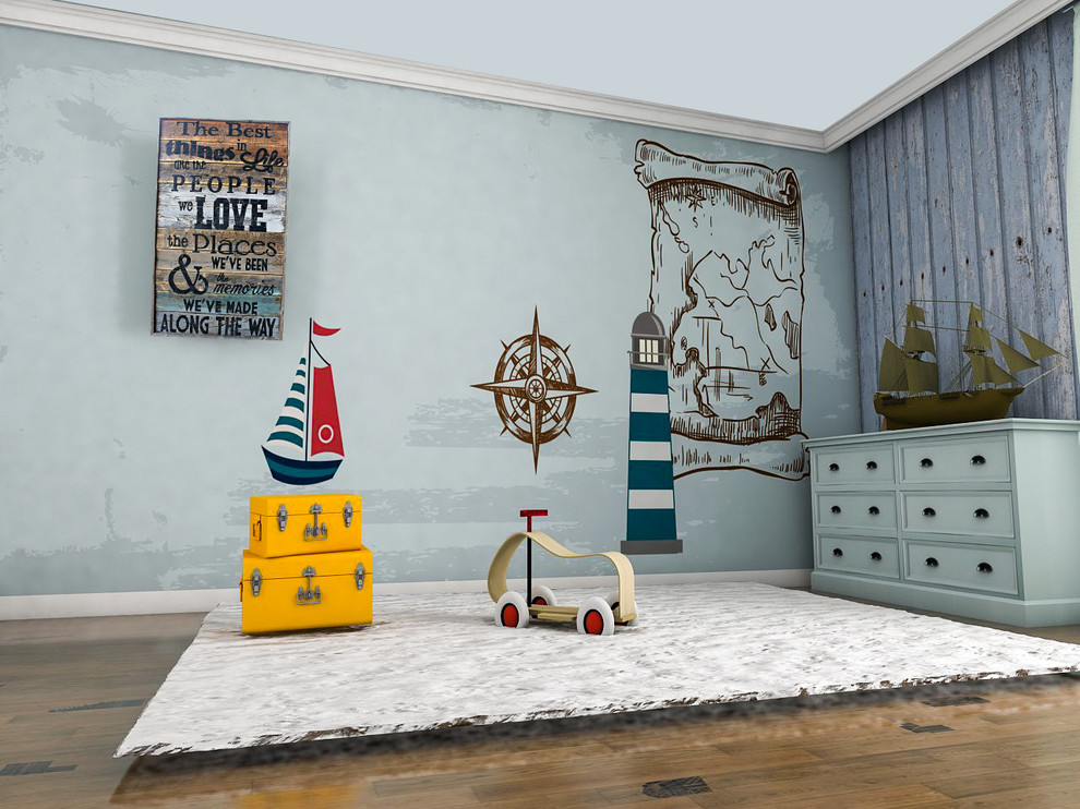 Boys Room -Beach House - Beach Style - Kids - Tel Aviv - by Marianna ...