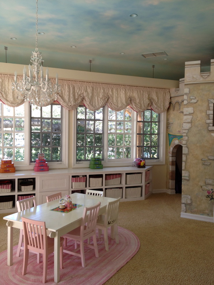 Built-In Castle Playroom - Contemporary - Kids - Los Angeles - by ...