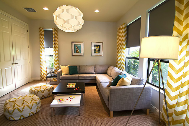 Come and Play! A mixed use room makes space for rest and play ...