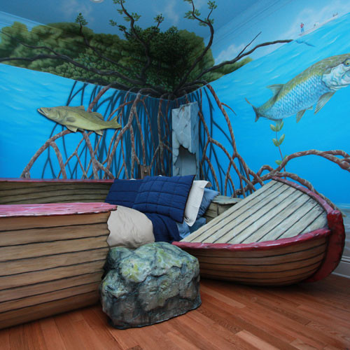 Custom Murals at PoshTots - Traditional - Kids - Richmond - by PoshTots ...