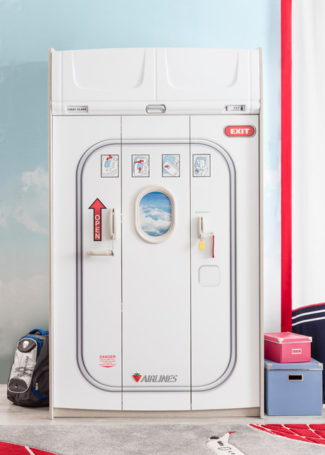 First Class Airplane Kids Bedroom - Modern - Kids - Miami - by Turbo ...