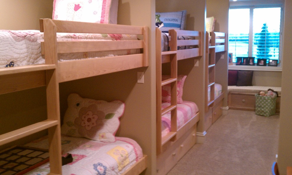 Grandchildren sleep over bedroom - Traditional - Kids - Kansas City ...