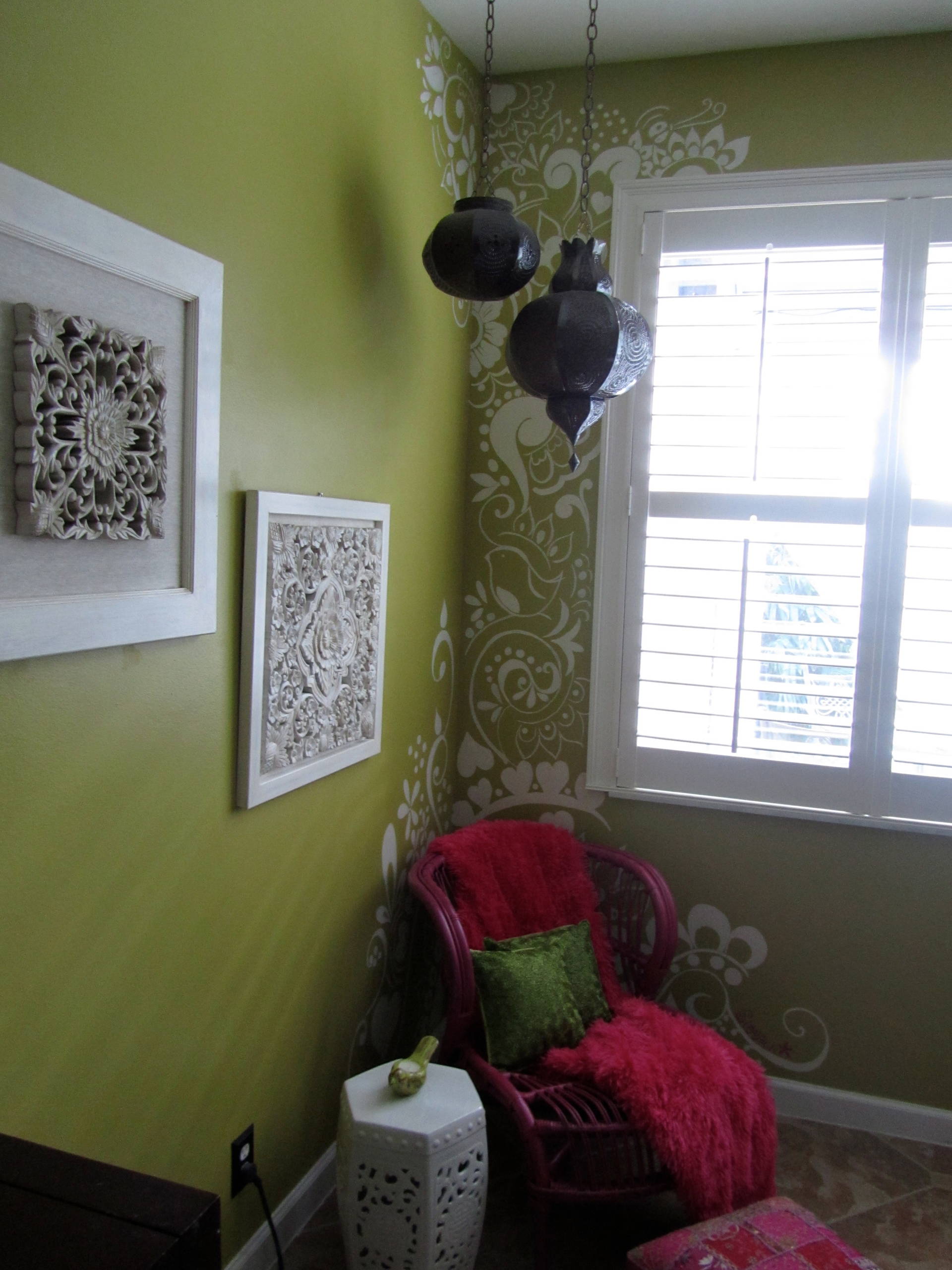 Henna Art Mural
