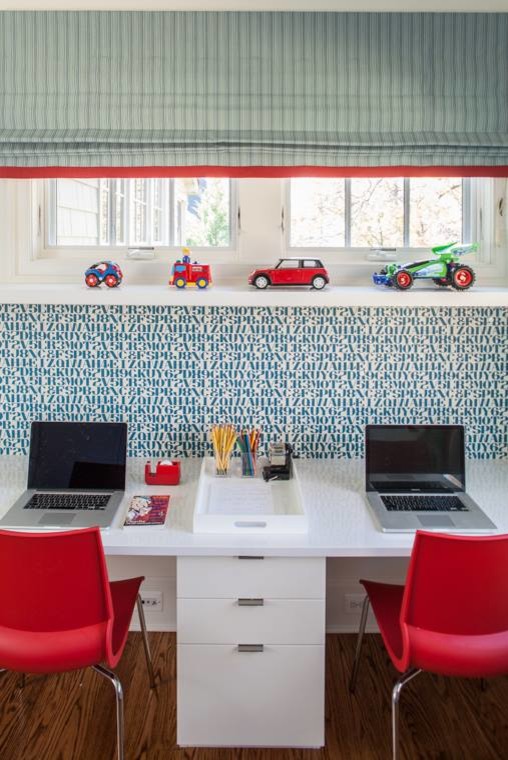 Homework Room - Kids - DC Metro - by J. Abel Interiors | Houzz
