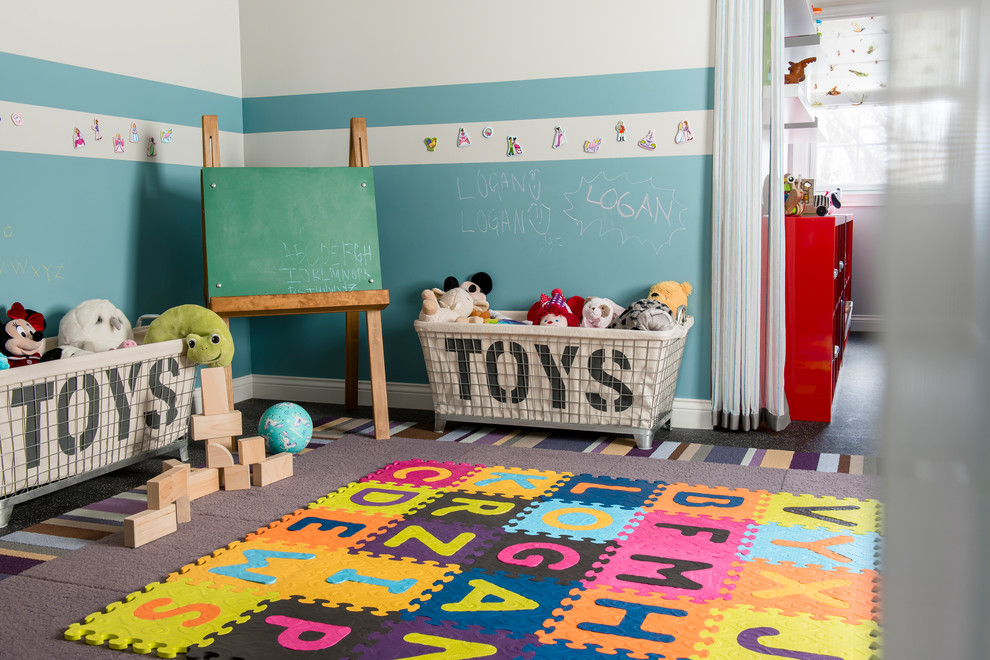 Lake Forest Playroom - Transitional - Kids - Chicago - by Outline ...