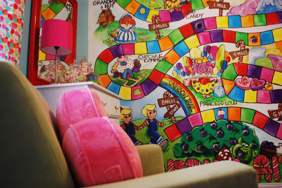 Poppie's Candy Land Room - Modern - Kids - Dallas | Houzz