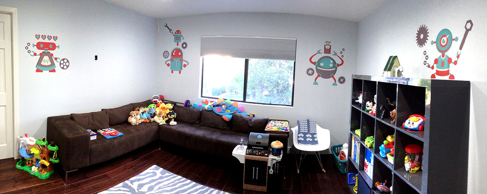 Robot Theme Kid's Playroom - Moderne - Chambre d'Enfant - Los Angeles ...