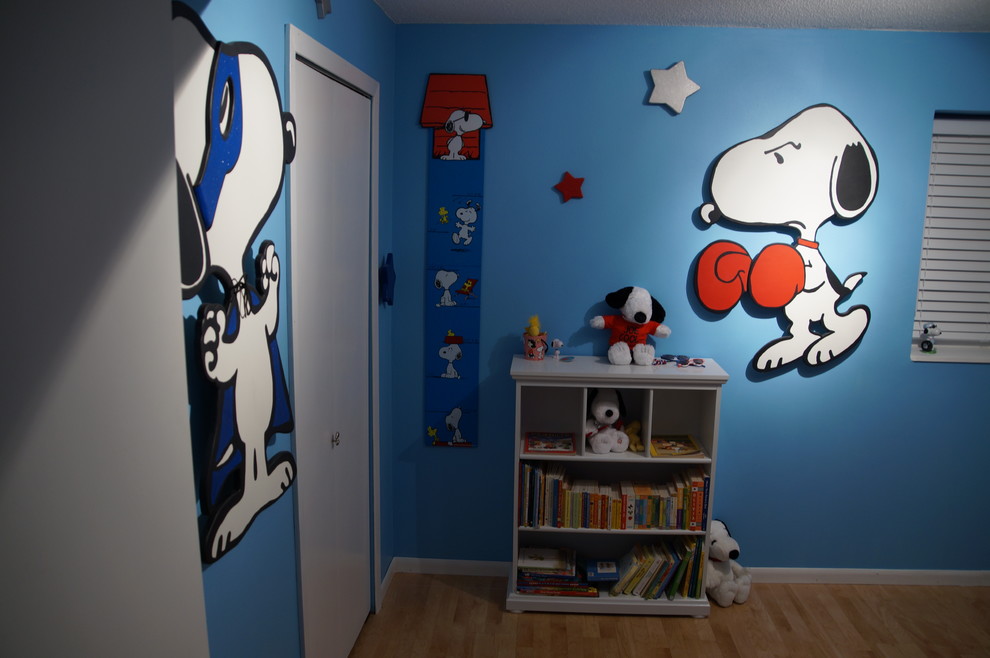 Snoopy Bedroom - Traditional - Kids - Minneapolis - by tots spot | Houzz