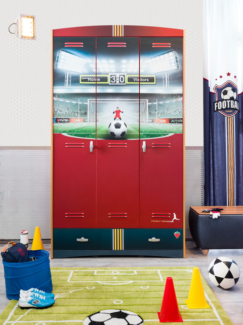 Soccer Kids Bedroom - Modern - Kids - Miami - by Turbo Beds | Houzz