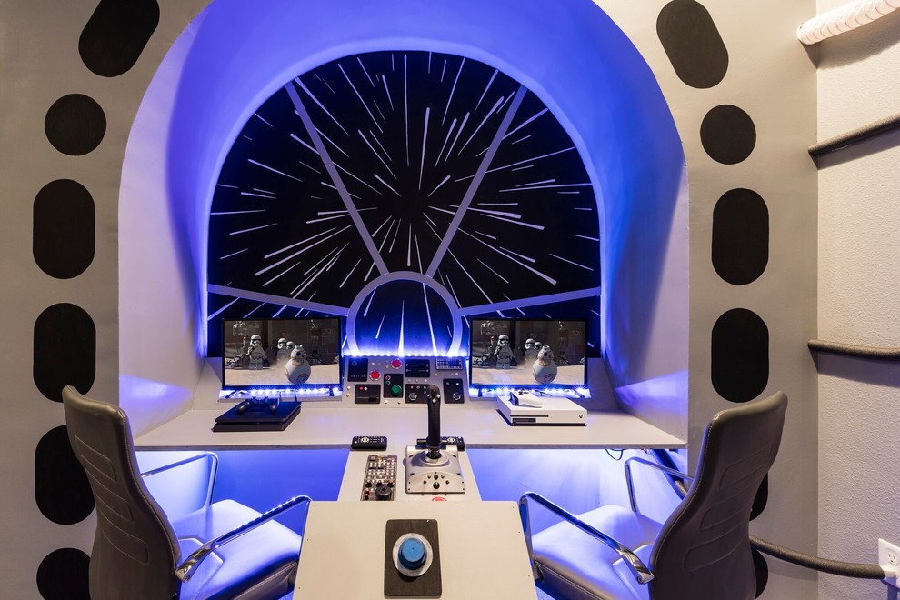 Star Wars Game Room - Contemporary - Kids - Orlando - by Florida ...
