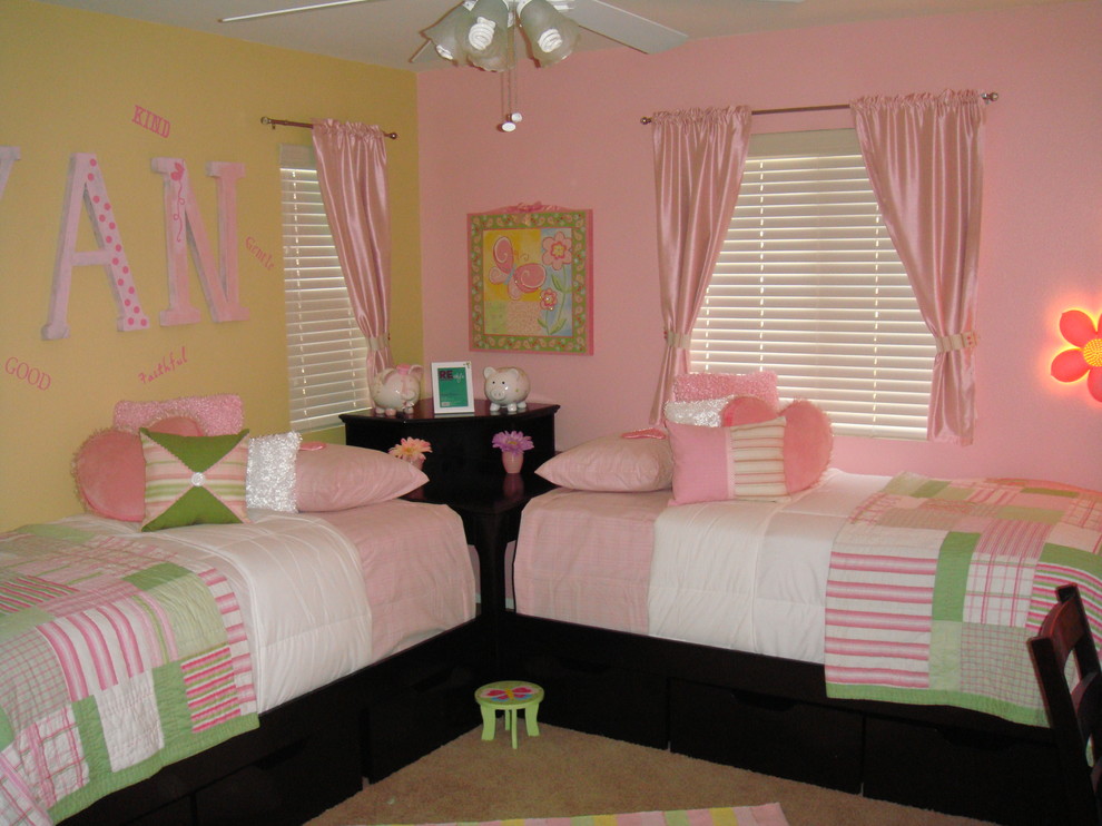 Twin Girls Room - Modern - Kids - Los Angeles - by Legacy Designs | Houzz