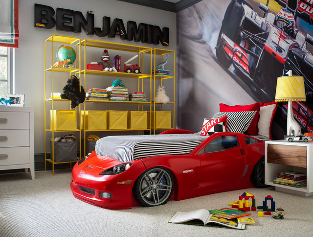 Room of the Day: Revving Up the Fun in a Racing Fan’s Room
