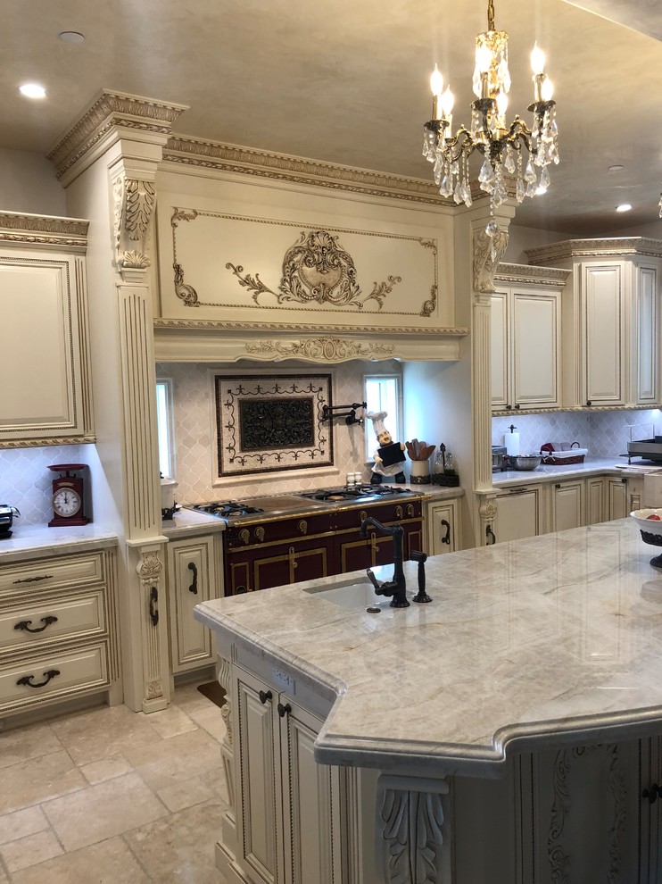 10,000 sq ft Luxury Home - Mediterranean - Kitchen - Los Angeles - by ...