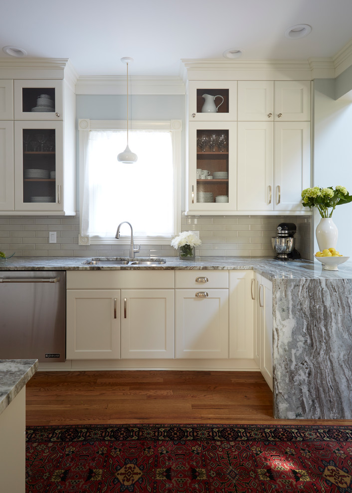 100 Year Old Chicago Farm House remodel - Transitional - Kitchen ...