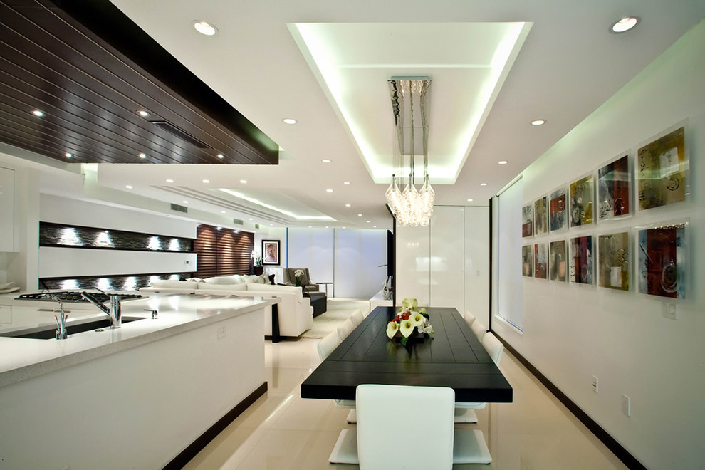 1001 Residence - Modern - Kitchen - Miami - by Troy Dean Interiors | Houzz