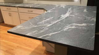 12065 - Silver Grey Honed Granite Project - Kitchen - Other - by ...
