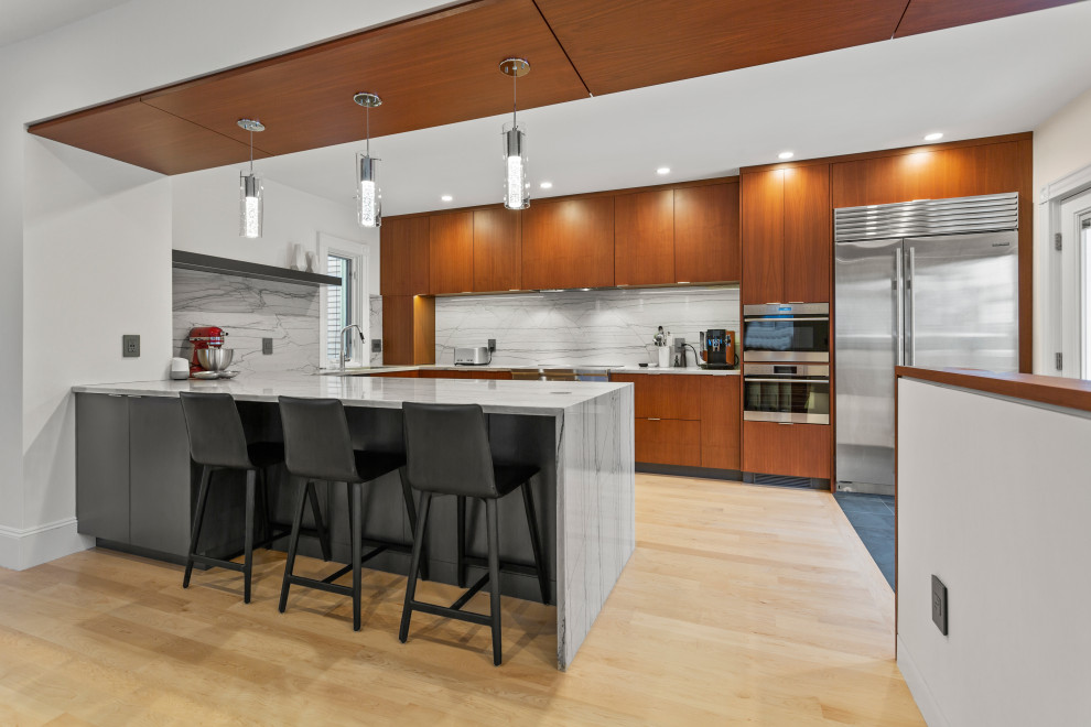 16 Clarmon Rd - Modern - Kitchen - Boston - by New England Design ...