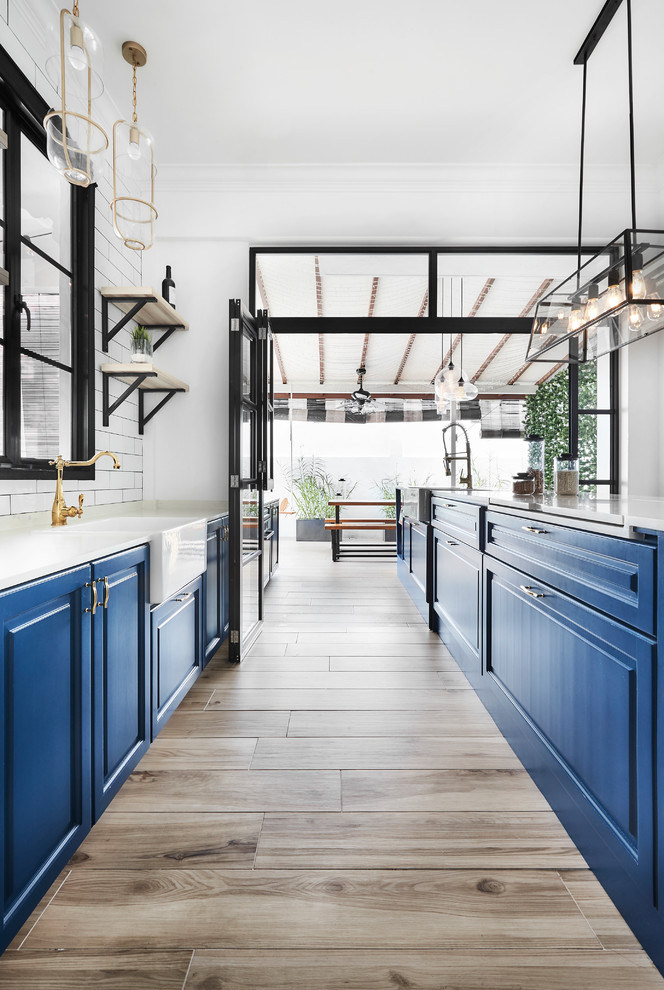 17 Paya Lebar - Rustic - Kitchen - Singapore - by Icon Interior Design ...