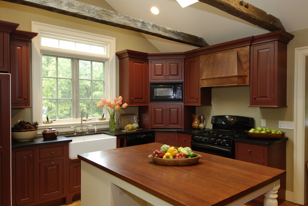 1800's Connecticut Farmhouse - Farmhouse - Kitchen - New York - by At ...