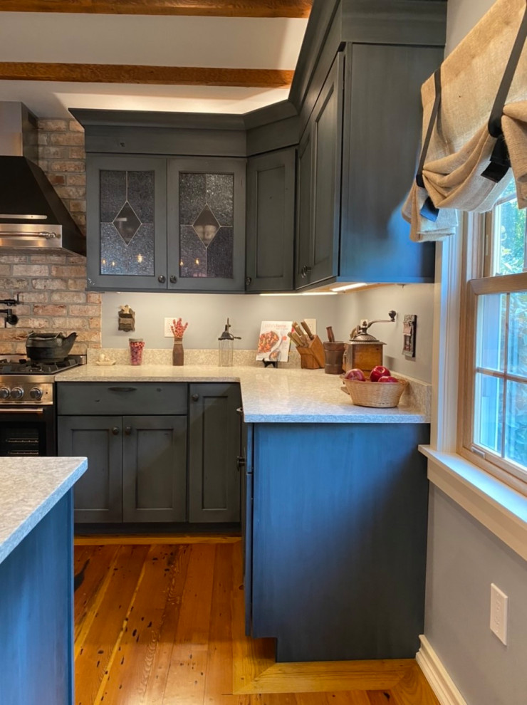 1840's Farmhouse Custom Kitchen - Farmhouse - Kitchen - Providence - by ...