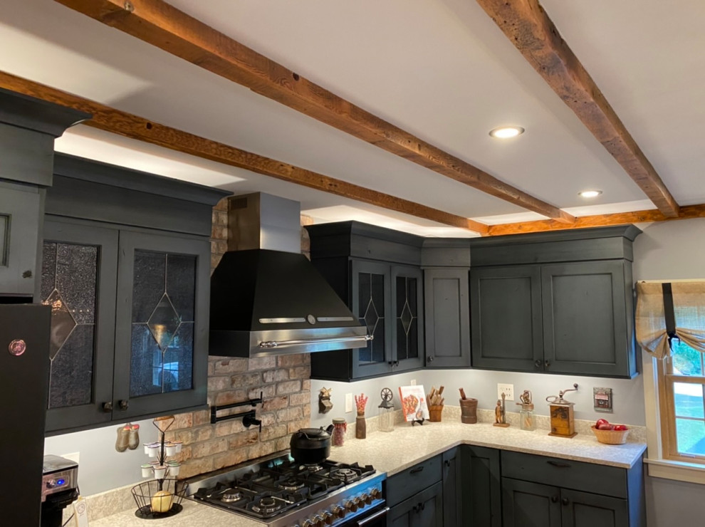 1840's Farmhouse Custom Kitchen - Campagne - Cuisine - Providence - par ...
