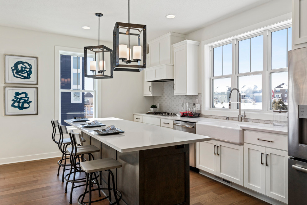 1850 - 2019 (Lakeville, MN) - Modern - Kitchen - Minneapolis - by ...