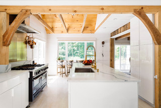 1880 Farmhouse - Farmhouse - Kitchen - New York - by AHG Interiors | Houzz