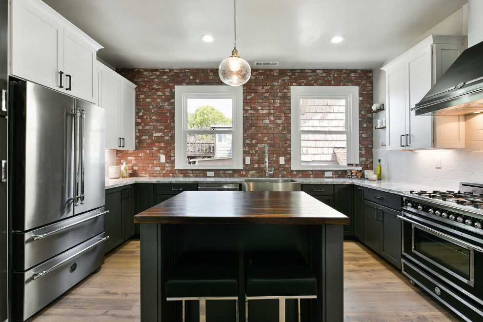 1890 Craftsman - Transitional - Kitchen - San Francisco - by Broadway ...