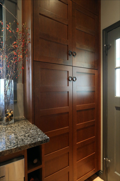 1907 SE Portland Japanese Tansu Style Kitchen Remodel - Asian - Kitchen ...