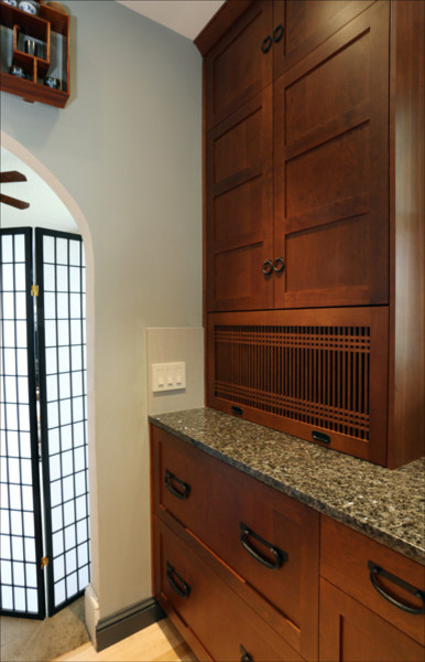 1907 SE Portland Japanese Tansu Style Kitchen Remodel - Asian - Kitchen ...