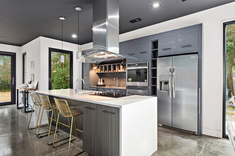 1908 Oaklawn - Midcentury - Kitchen - Charlotte - by Stella Home ...