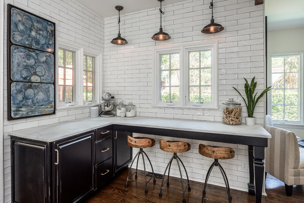1920s Farmhouse Kitchen - Farmhouse - Kitchen - Tampa - by S&W Kitchens ...