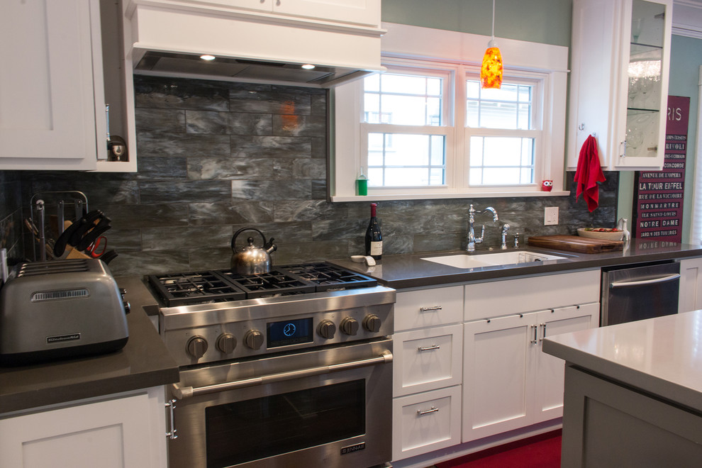 1923 Craftsman Bungalow with Modern Feel - Craftsman - Kitchen - Los ...