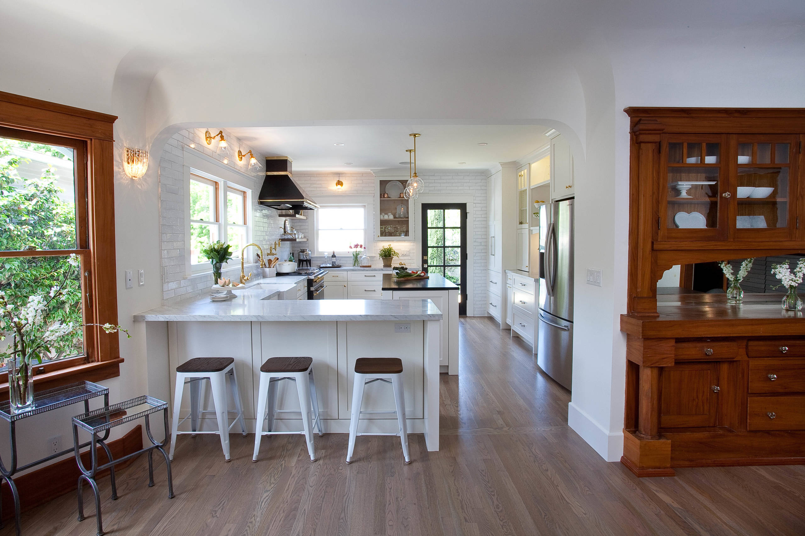 A Functional Face-Lift for a Historic Craftsman Kitchen