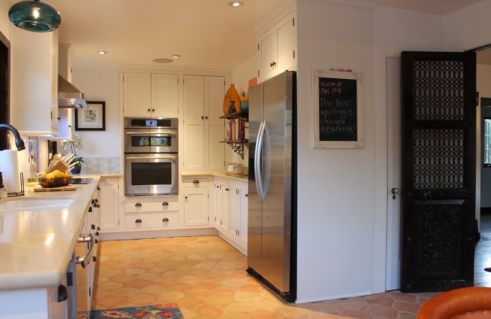 1926 Mediterranean kitchen remodel - Mediterranean - Kitchen - Los ...