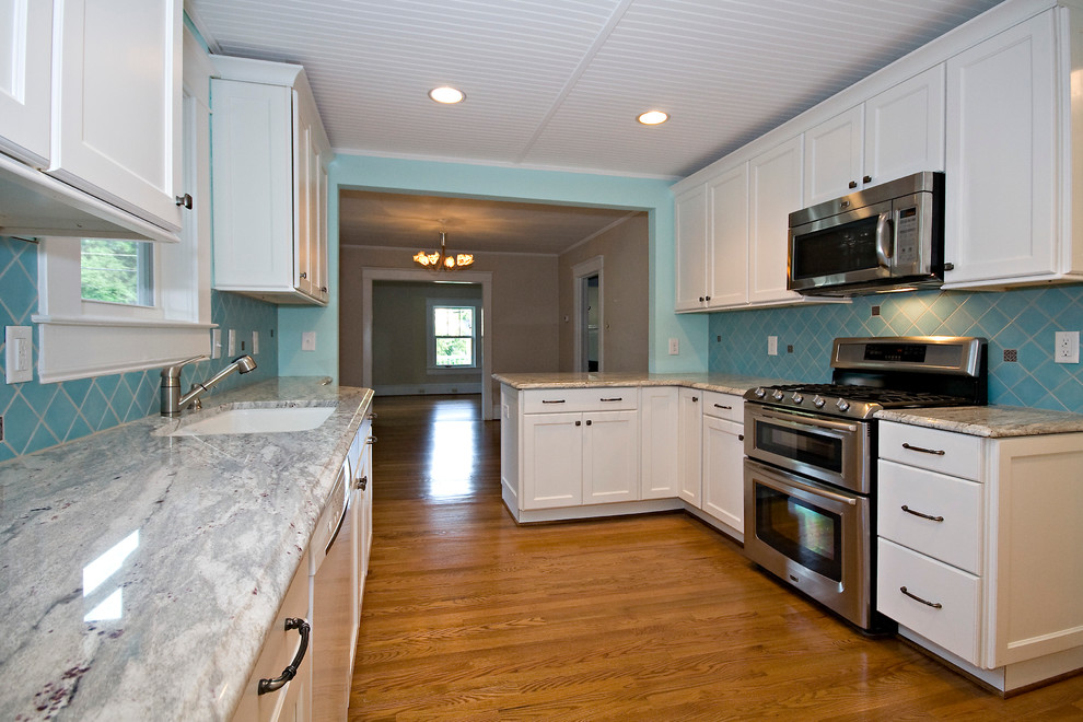 1928 Bungalow Remodel - Contemporary - Kitchen - Raleigh - by Asbury ...