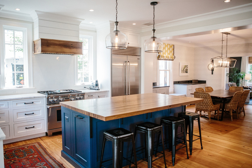 1930's Alexandria Remodel - Farmhouse - Kitchen - DC Metro - by Cochran ...