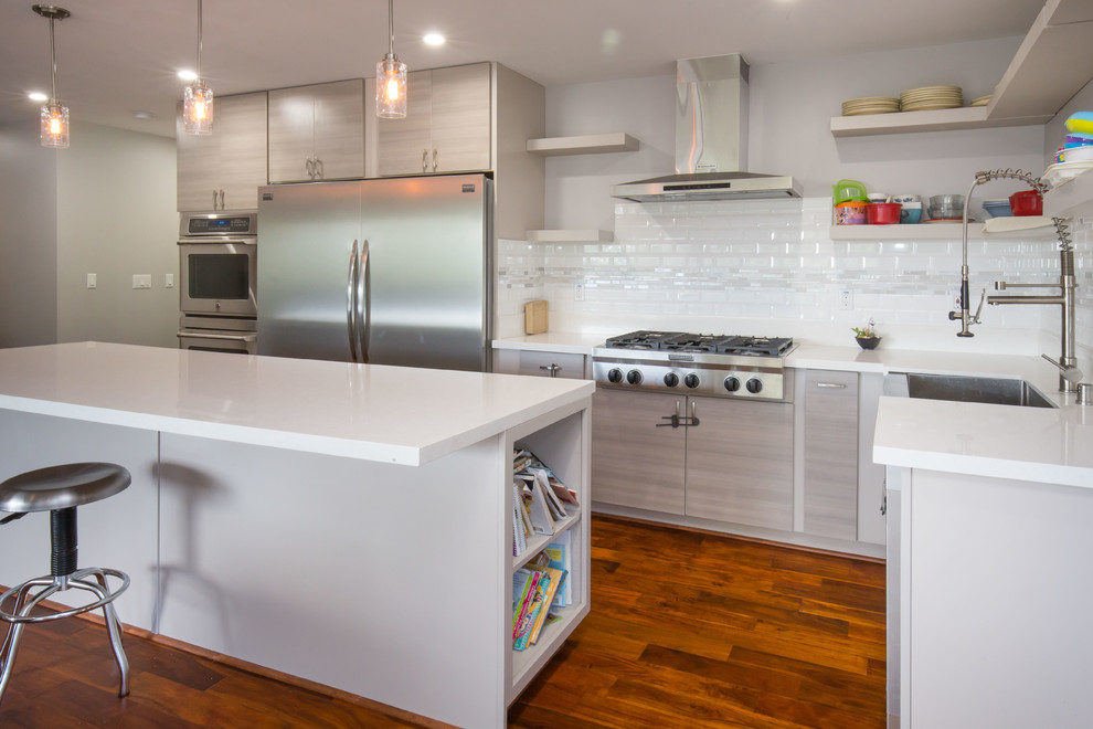 1935 Home Renovation - Contemporary - Kitchen - Orange County - by ...