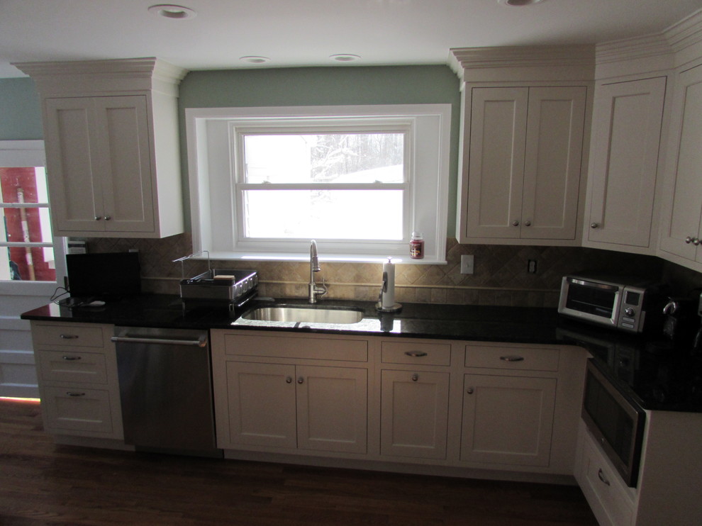 1940's Farmhouse Kitchen Renovation - Transitional - Kitchen - New York ...