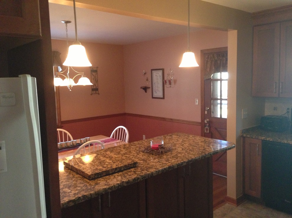 1950s Galley Kitchen Renovation - Traditional - Kitchen - Other - by ...