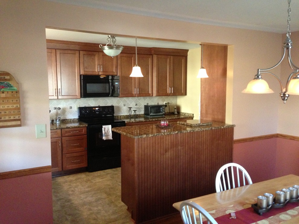 1950s Galley Kitchen Renovation - Traditional - Kitchen - Other - by ...
