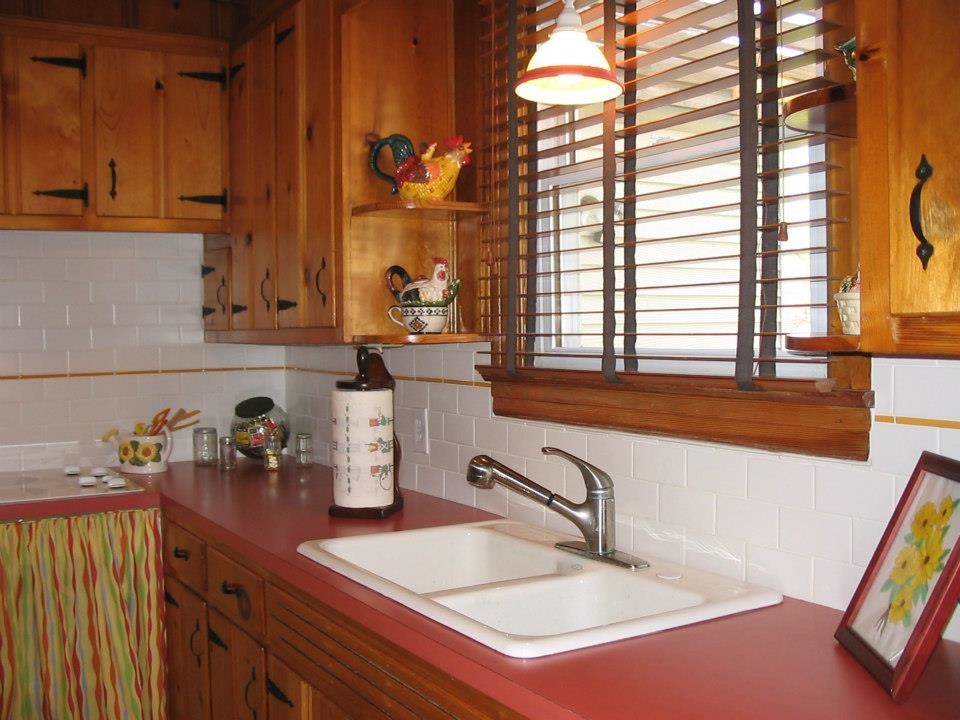 1950s Retro Kitchen - Traditional - Kitchen - Atlanta - by Lee Harrison ...