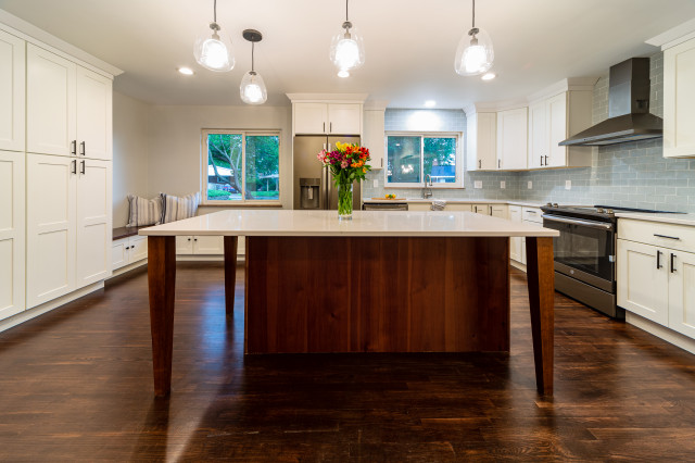 1960's Ranch Remodel After - Clásico renovado - Cocina - Huntington - de Sinclair Interiors | Houzz