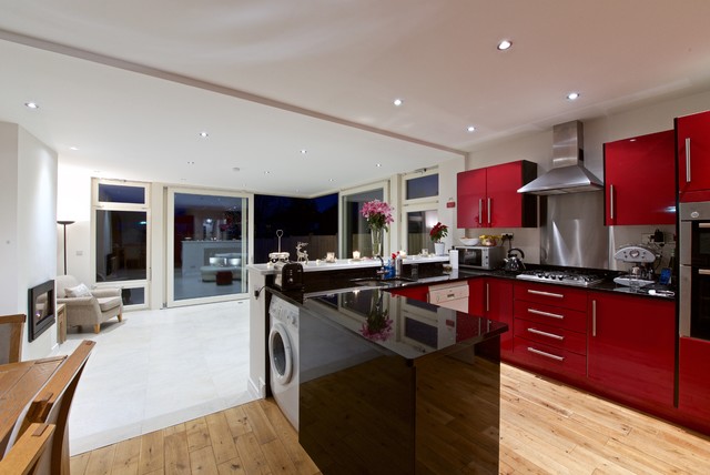 2 storey extension and attic conversion - Contemporary - Kitchen ...