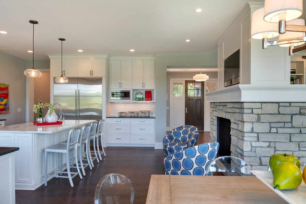 2015 Midwest Home Luxury Home #6 - Traditional - Kitchen - Minneapolis ...