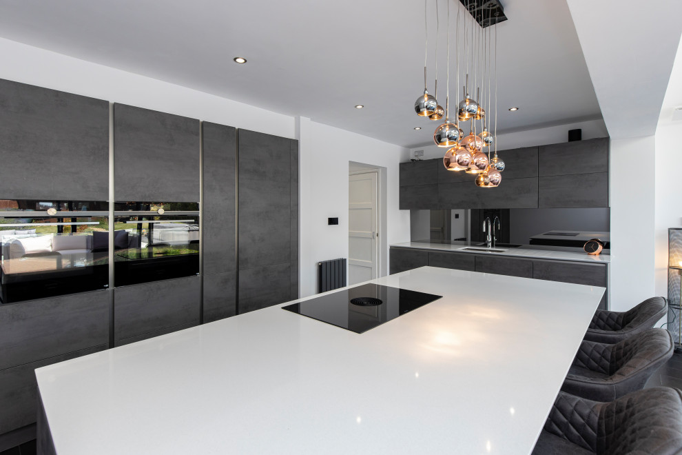 2020 - Axon Saunders - Contemporary - Kitchen - Hertfordshire - by ...